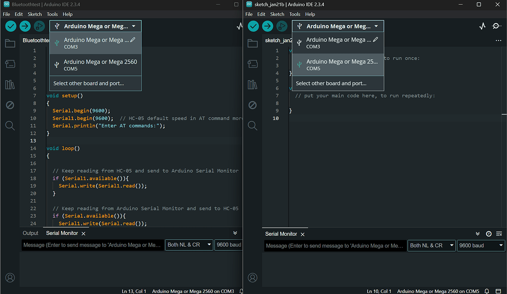 Hc05 disconnecting and not entering AT mode - Networking, Protocols, and Devices - Arduino Forum