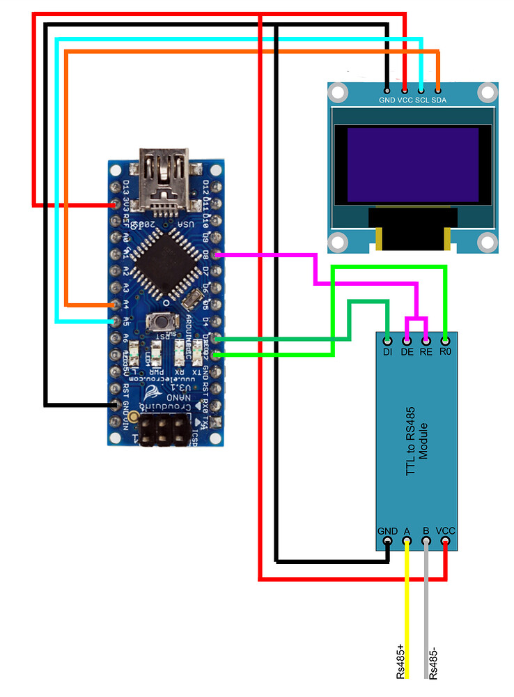 Arduino Modbus with OLED (SimpleModbus.h) - Programming - Arduino Forum