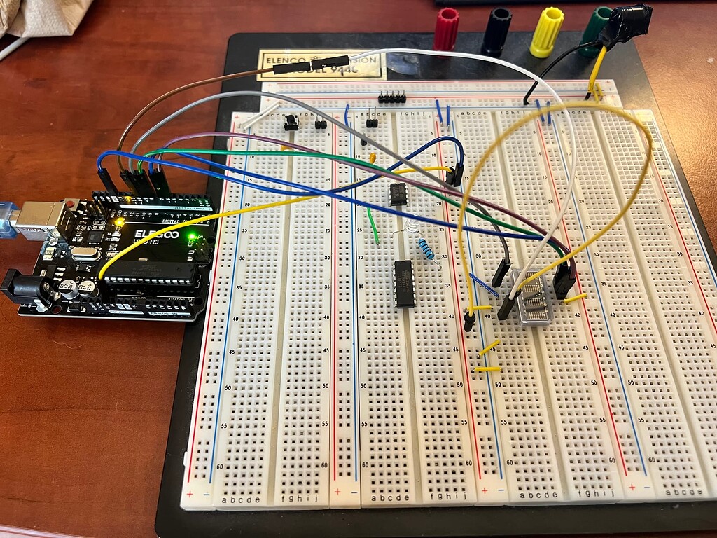 Help driving a HCMS-3962 - Displays - Arduino Forum