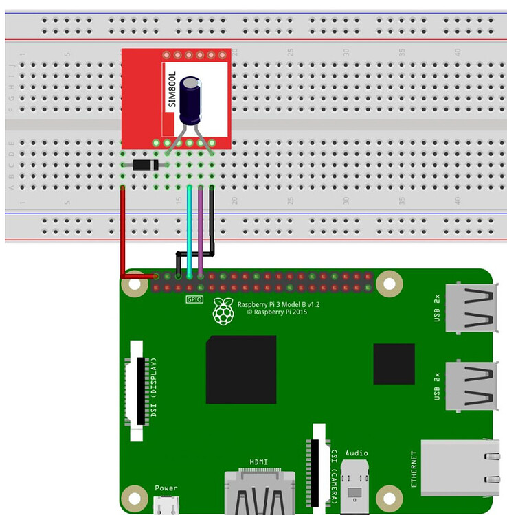 SIM800L with Arduino: LED blinks, but no response in the serial monitor - Networking, Protocols ...