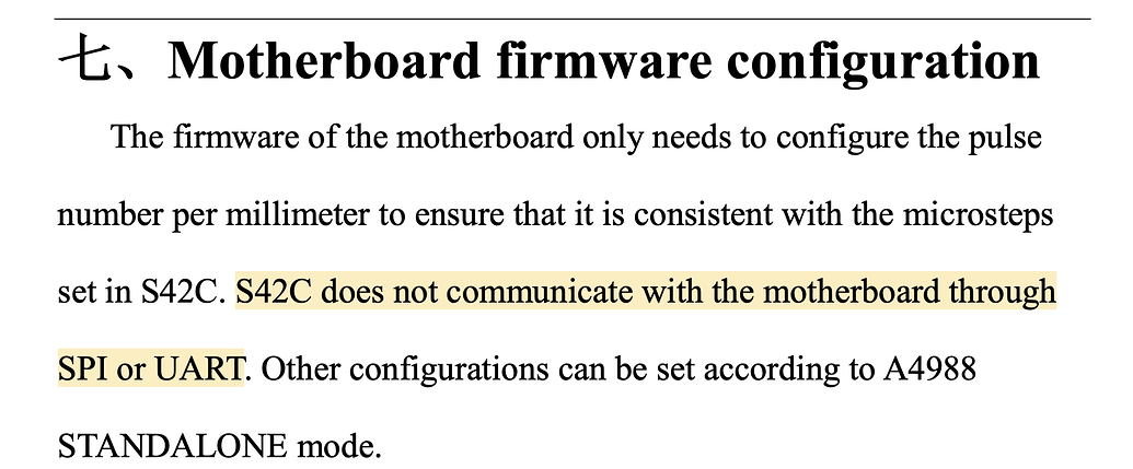 UART Communication to and from closed loop stepper - Networking, Protocols, and Devices ...