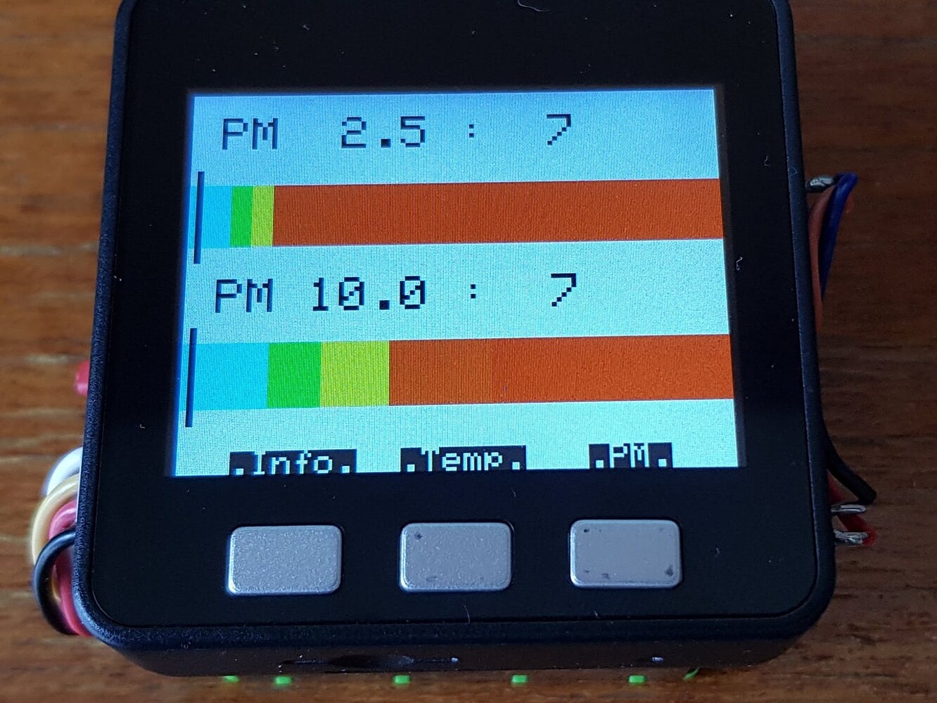 Micro sensor air, M5stack, PMSA003, challenge Air - Réalisations et ...