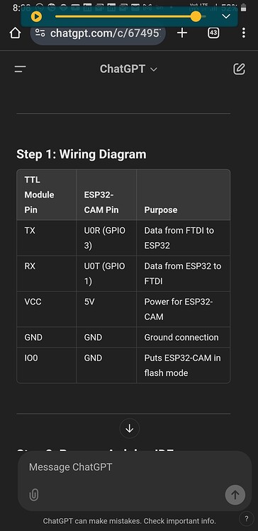 Esp32 Cam Module Serial Data Not Received Programming Arduino Forum