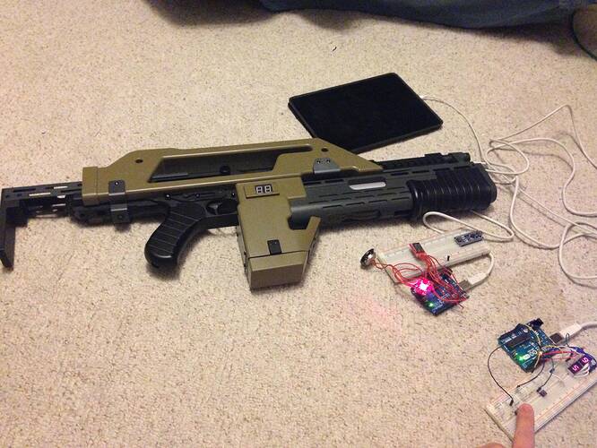 ALIENS Pulse Rifle Project - Need a little help :) - General Guidance ...