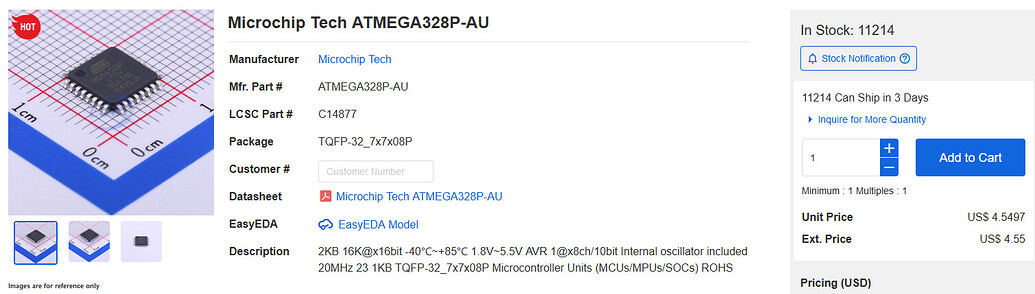 Custom MCU using a SMD ATMEGA328 - Page 2 - General Guidance - Arduino Forum