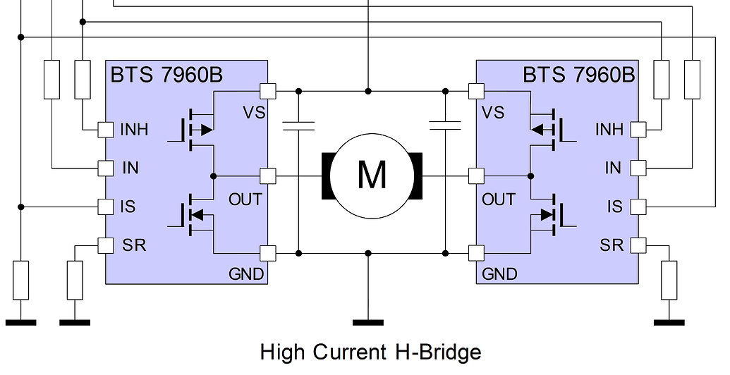 Stopping dc motors gradually - Programming - Arduino Forum