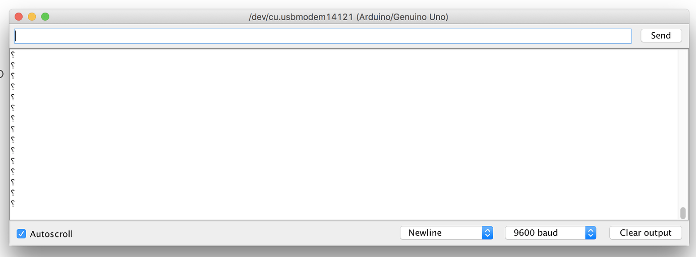 Reversed Question Mark On Serial Monitor Programming Arduino Forum