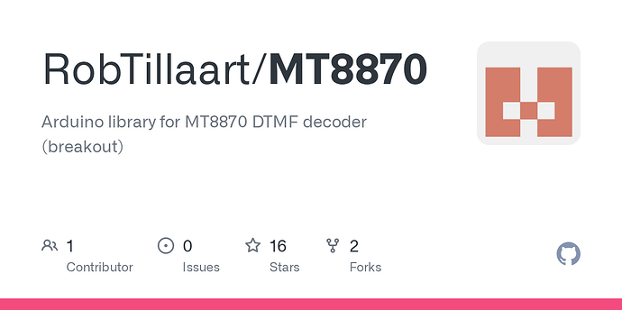 Using Goertzel protocol for DTMF and other decoding - Audio - Arduino Forum