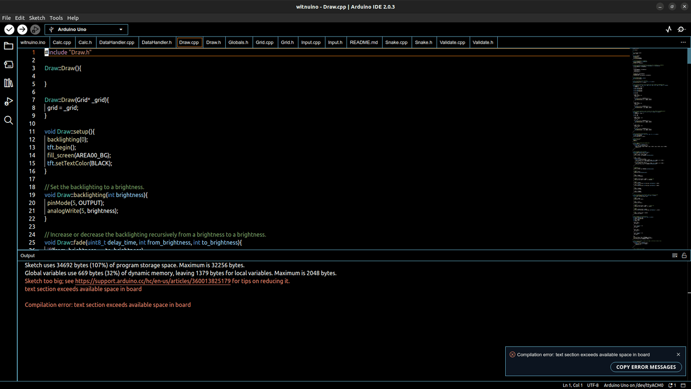 The Witness Puzzle Language Recreation on an Uno: Optimizing Storage - Programming - Arduino Forum