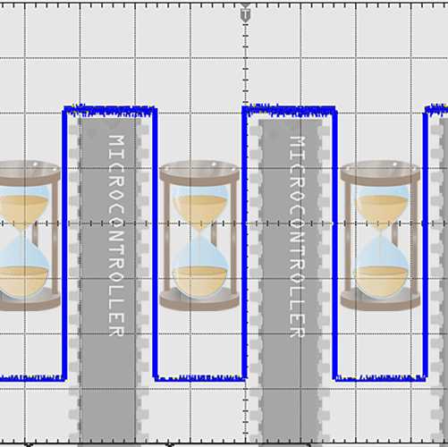Generating two PWM signals with 50% duty cycle, variable frequency and ... Generating two PWM signals with 50% duty cycle, variable frequency and ...