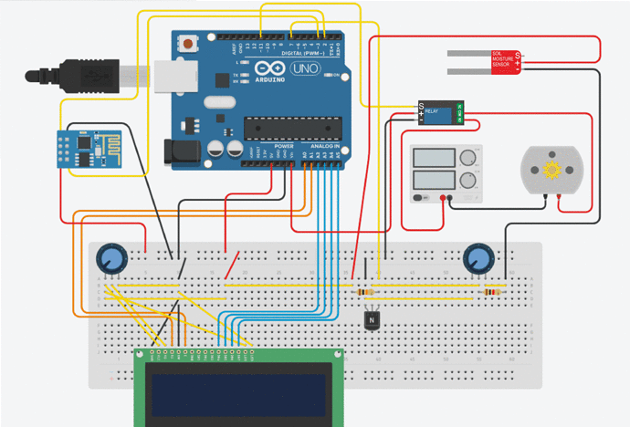 First ever help: water pump control + LCD + SMS alert - General ...
