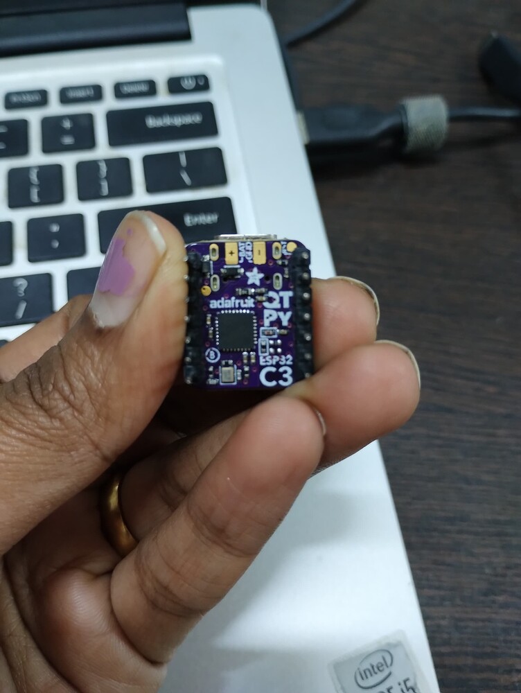 Interface an SPI sensor with adafruit QT PY ESP32-C3 - Networking ...
