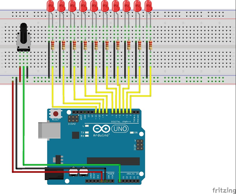 Luci sequenziali - Generale - Arduino Forum