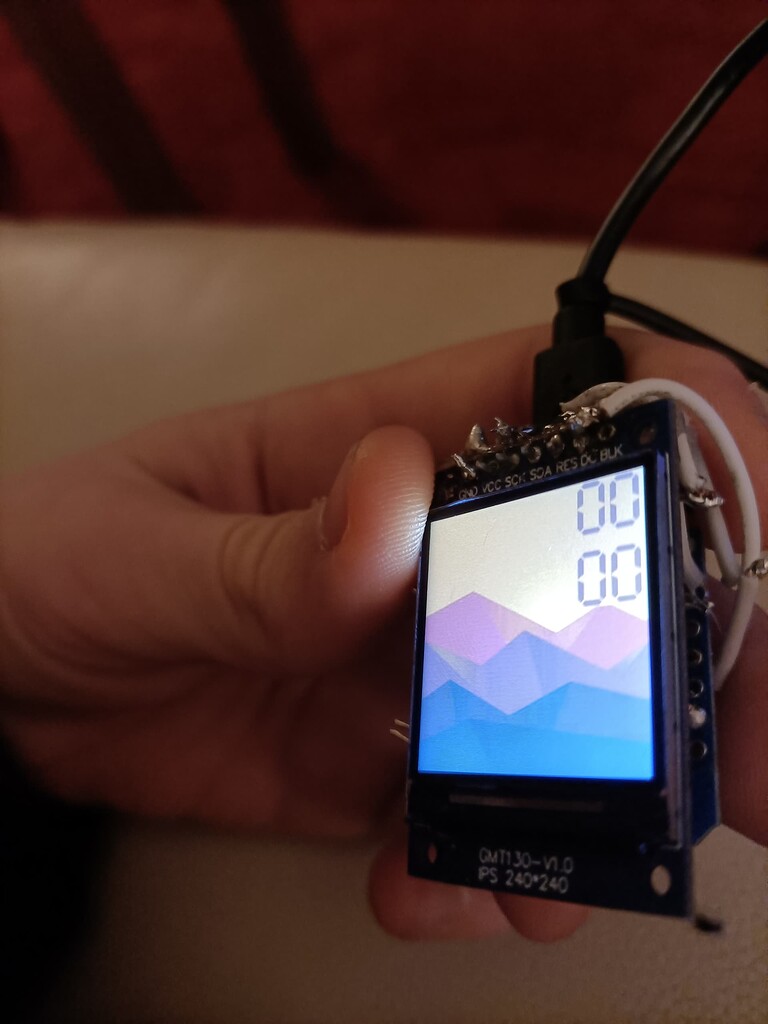 Complicated esp8266 with st7789 240x240 ips 1.3" - Displays - Arduino Forum