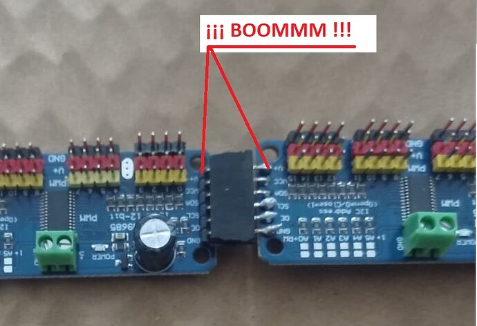 Collegamenti ESP32 - PCA9685 - STRIP LED WS2812 - Page 2 - Hardware - Arduino Forum