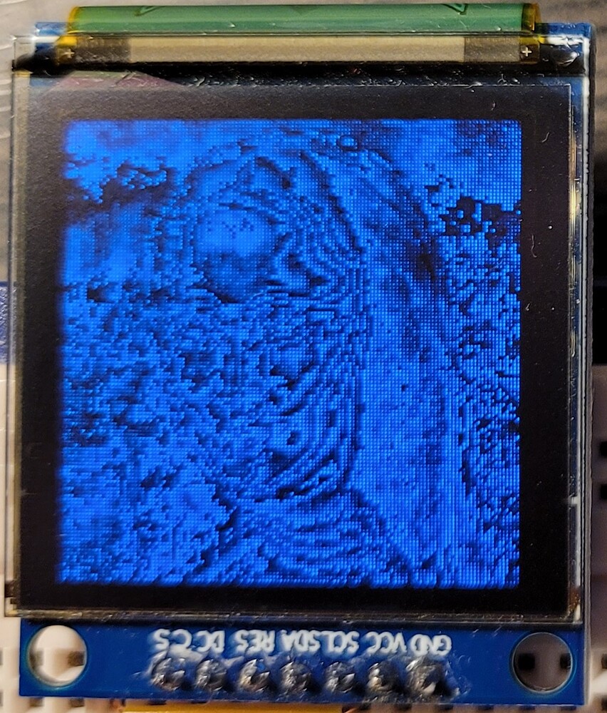 Strange output when using drawGrayscaleBitmap() [solved] - Displays - Arduino Forum