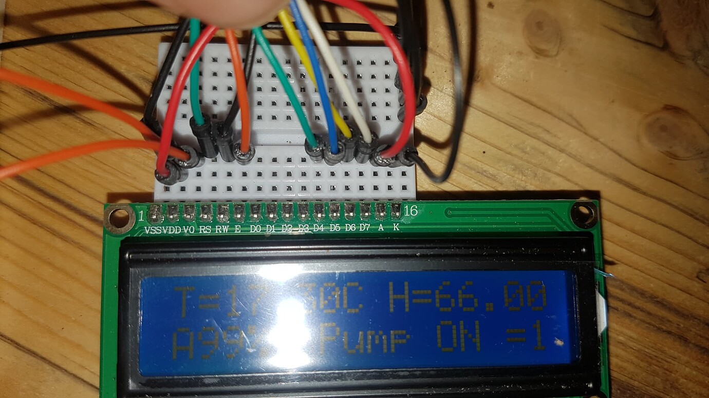 LCD Screen / Relay Module with water pump - Programming - Arduino Forum