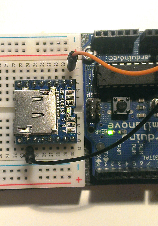 New library for the BY8001-16P/BY8301-16P audio module, feedback welcomed! - Libraries - Arduino ...