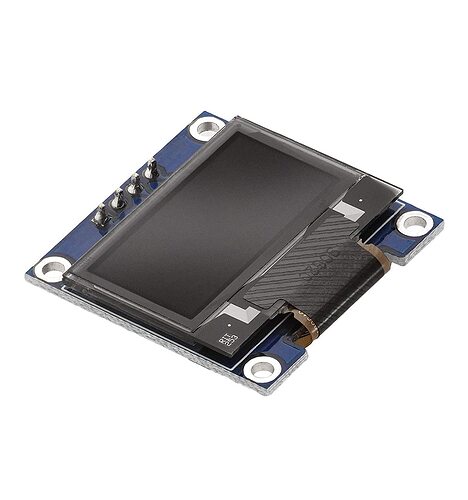 128x64 monochome with SH1106 driver - Displays - Arduino Forum