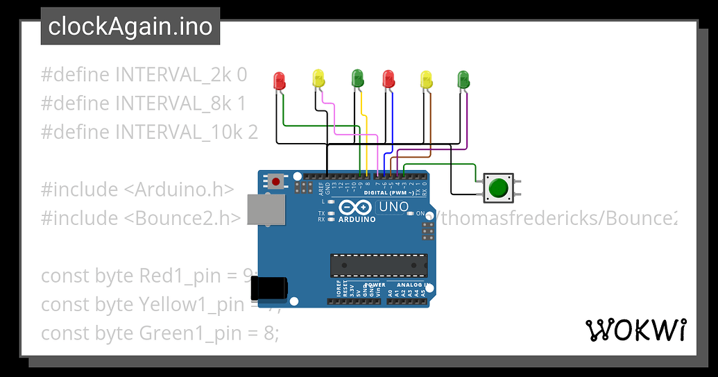 Traffic Lights at an intersection - LEDs and Multiplexing - Arduino Forum
