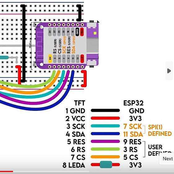 Having trouble getting tft_eSPI library to work with esp32 s2 mini - Displays - Arduino Forum
