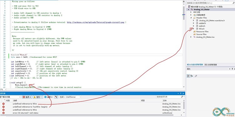 Error of compilling Arduino project in Visual Studio with Visual Micro ...