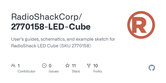 Help with Radioshack 3d LED cube - General Guidance - Arduino Forum