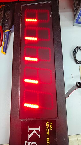 Extracting serial data and display to 5digit 7segment - General ...