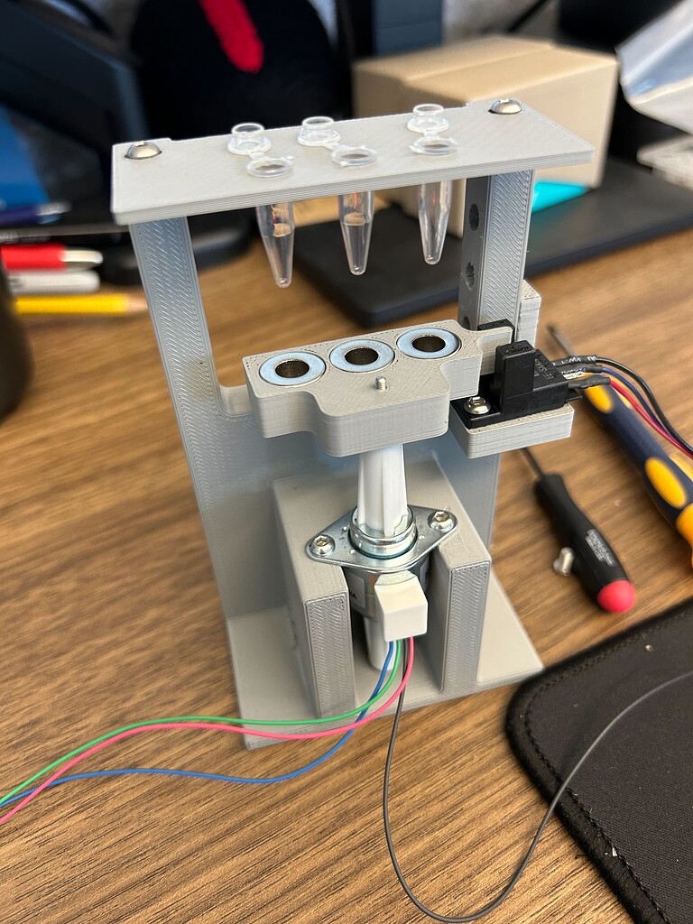 Control of a Linear Can Stack Stepper Motor with a ULN2003 with a Home ...