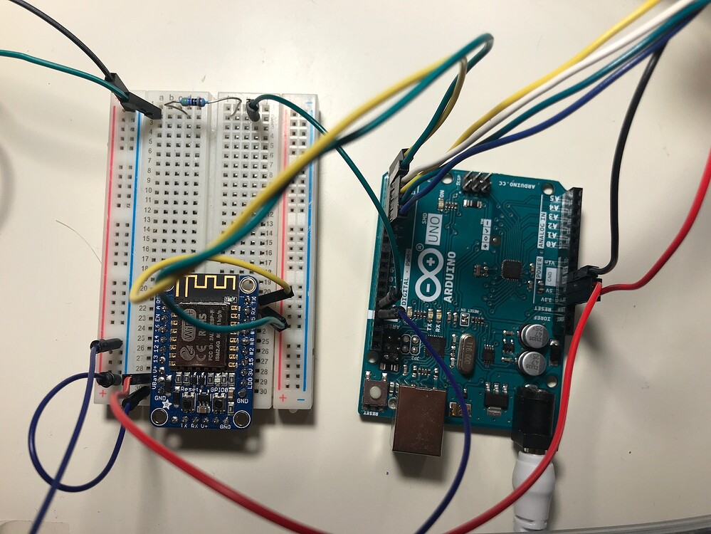 Uno + PN532 + NEOPIXEL + ESP8266 weird behaviour - Programming - Arduino Forum
