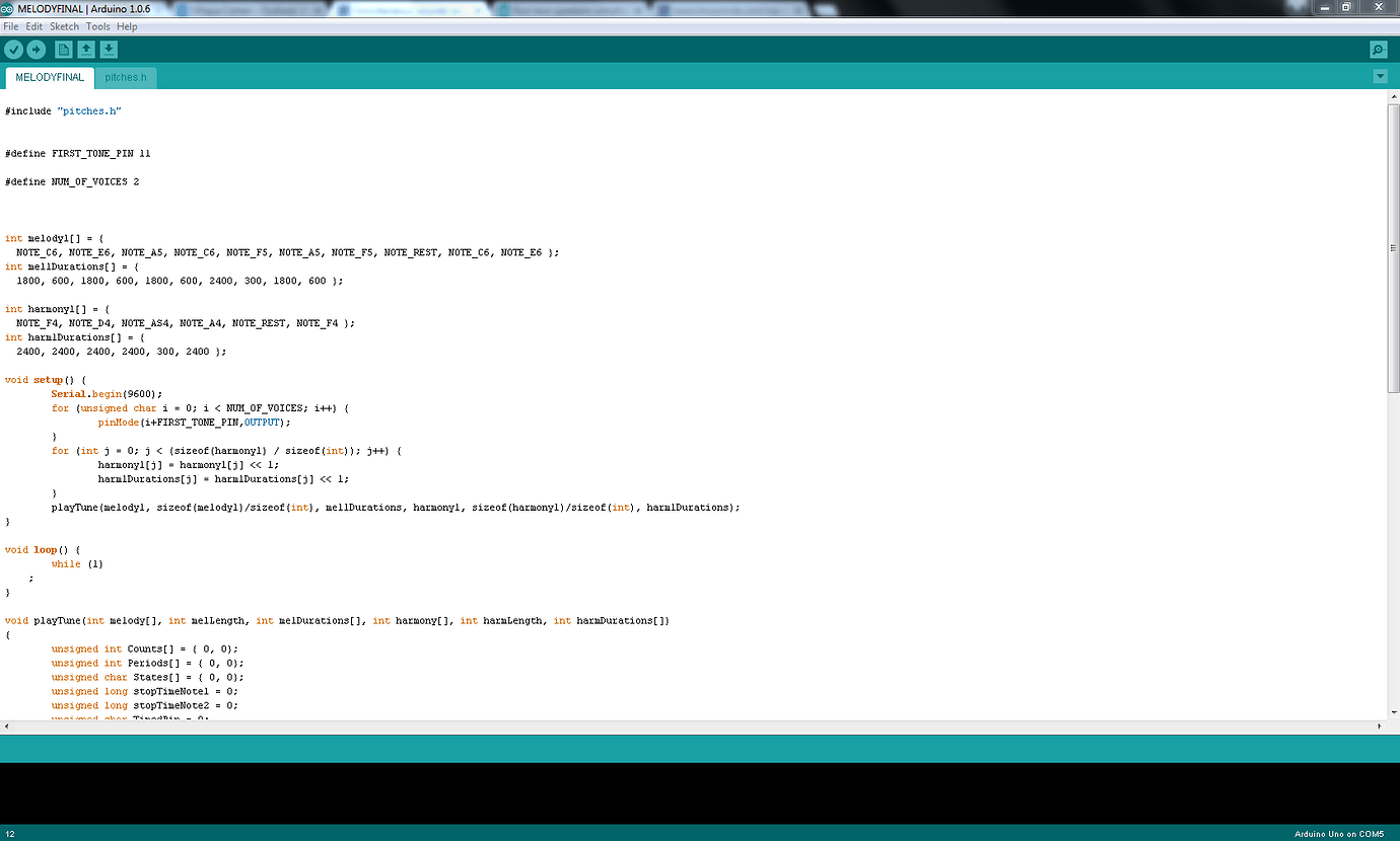 Run two speakers simultaneously - Programming - Arduino Forum