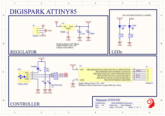 Attiny85 digispark to drive 12v motor using mosfet - General Guidance - Arduino Forum