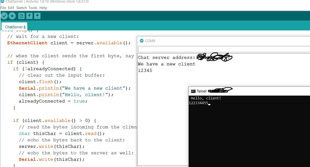 Ethernet shield ChatServer example confusion - Home Automation - Arduino Forum
