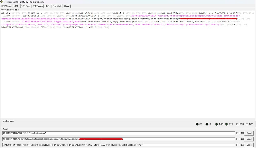 Issue Posting Data to Google Text-to-Speech with SIM808 - Networking, Protocols, and Devices ...