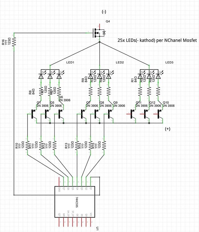 Need help calculating the right base resistors for PNP and N-Mosfet - General Electronics ...