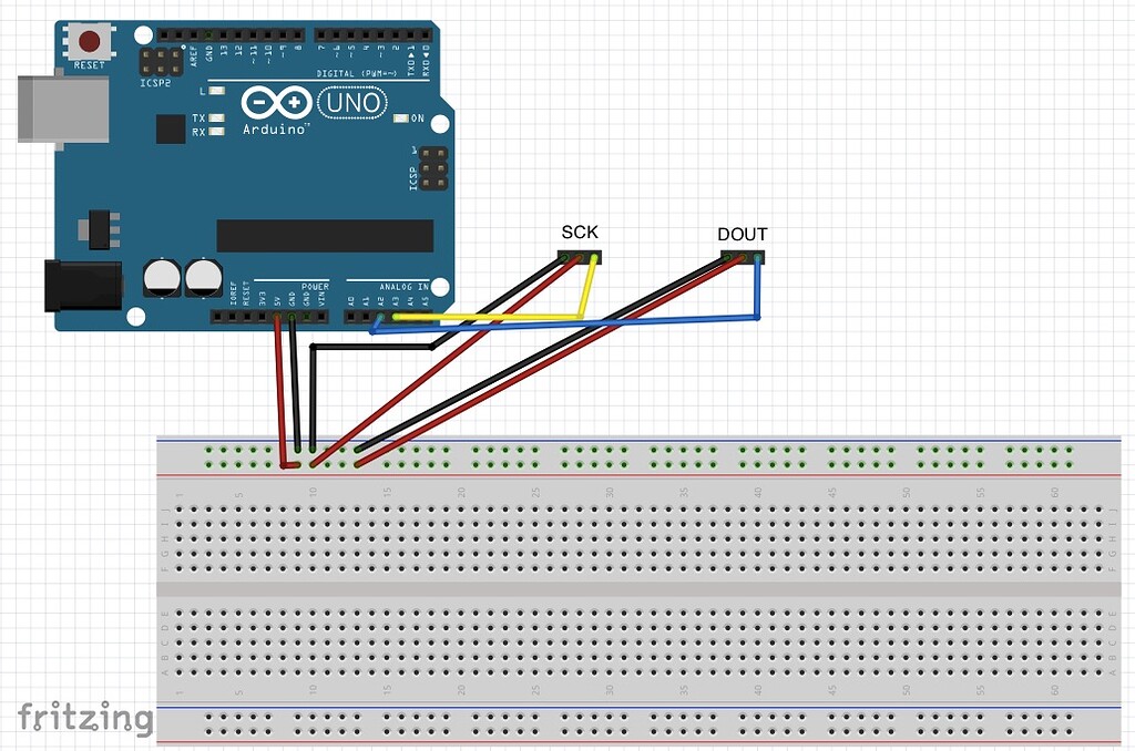 HX711 DFRobot Weighing Module Not Working With Load Cell - Sensors - Arduino Forum