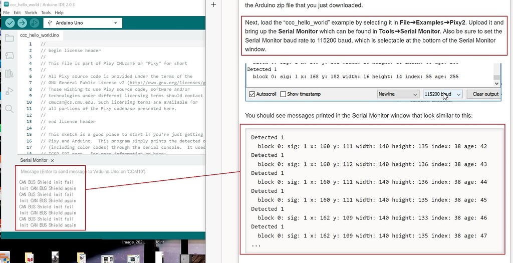 Using Arduino with pixy2 for dual motor control - General Guidance - Arduino Forum