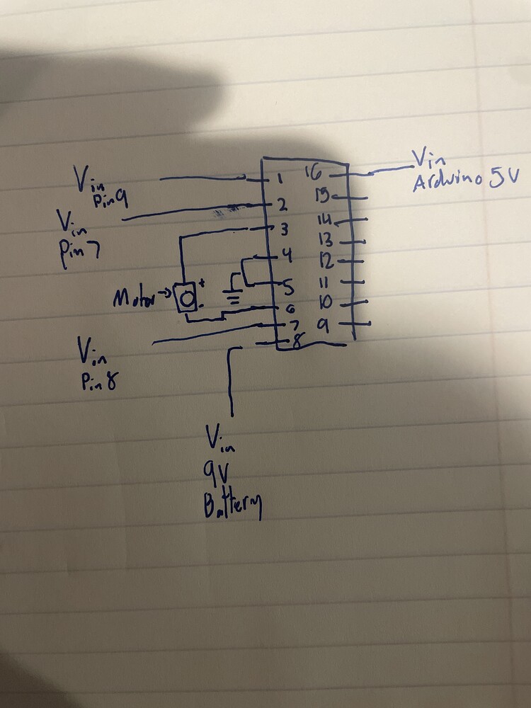 H-Bridge for Project not Working - General Electronics - Arduino Forum