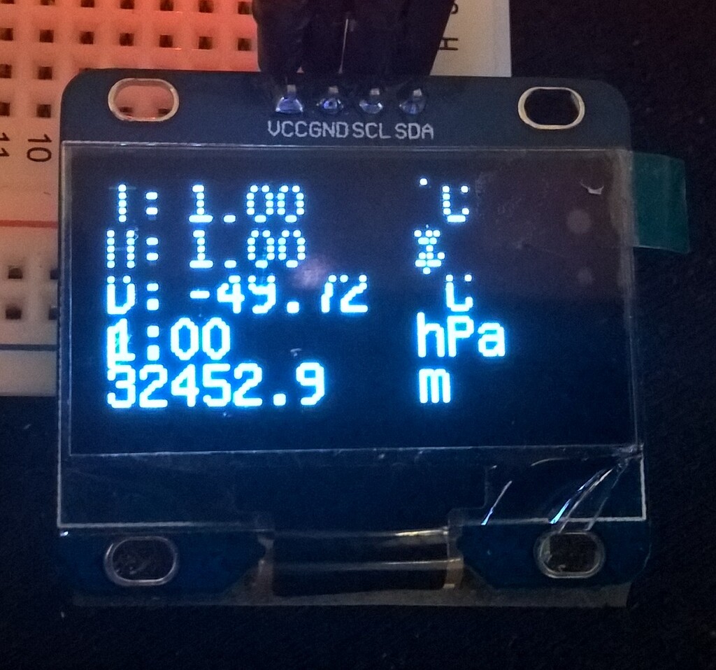 1.3" 128x64 I2C OLED pixel shifted? - Displays - Arduino Forum