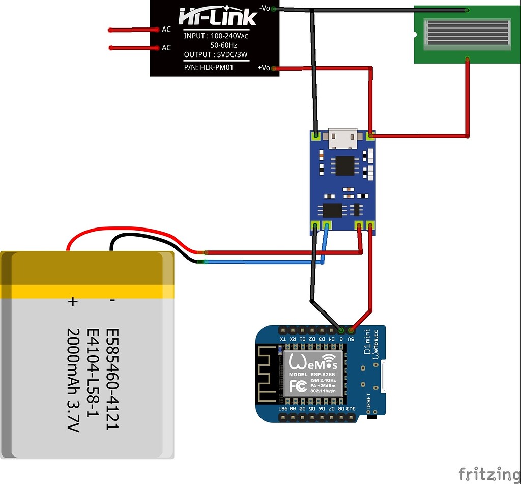 Problem with charging battery with dual power supply - General Electronics - Arduino Forum