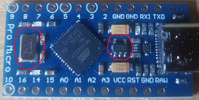 Pro Micro ATmega32U4 5V 16MHz voltage from VCC pin - 3rd Party Boards ...