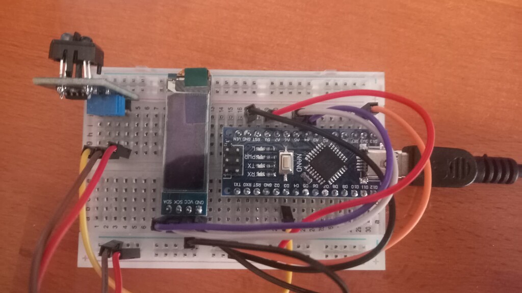Zählwerk für Tonband - Oled Display aktualisiert nicht - Deutsch - Arduino Forum
