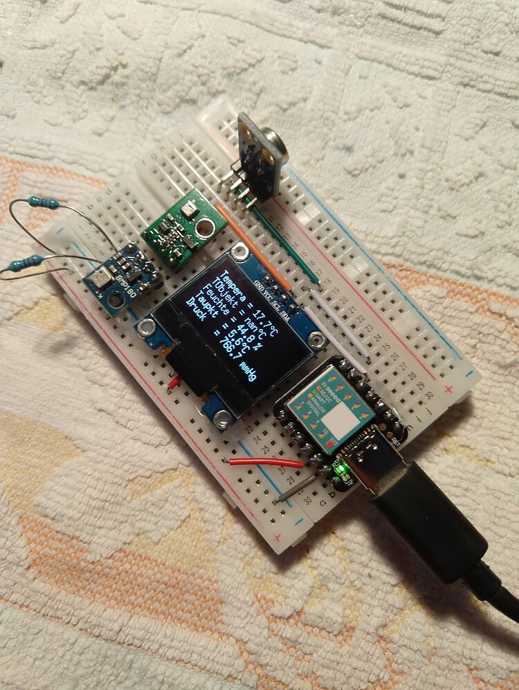 IR sensor MLX90614 failed read (nan value) using with other i2c devices - Programming - Arduino ...