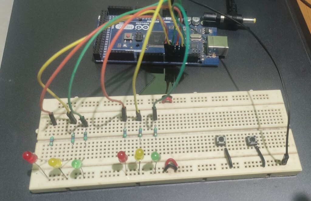 Arduino-based traffic light system - General Electronics - Arduino Forum