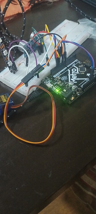 Help with Code for Ultrasonic sensor and neopixel strip - Programming ...