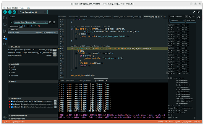 Building debug libmbed.a - Page 2 - GIGA R1 WiFi - Arduino Forum