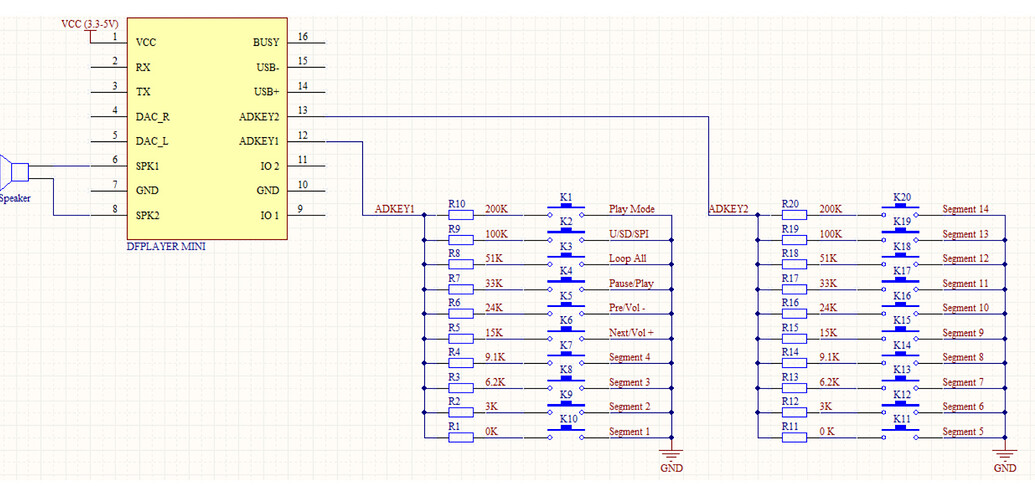 Creating an audio player with 10 different buttonss - Audio - Arduino Forum