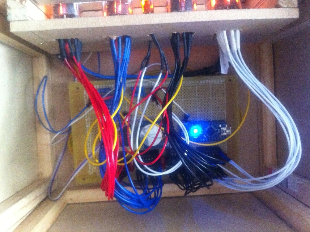 Arduino Nixie Clock > Pics & Source Code - Showcase - Arduino Forum