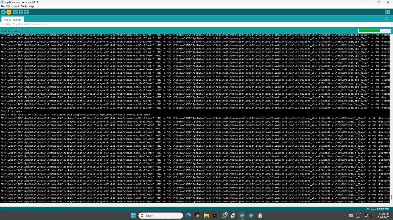 [SOLVED] Error Uploading Code To Esp32 Cam - Programming - Arduino Forum