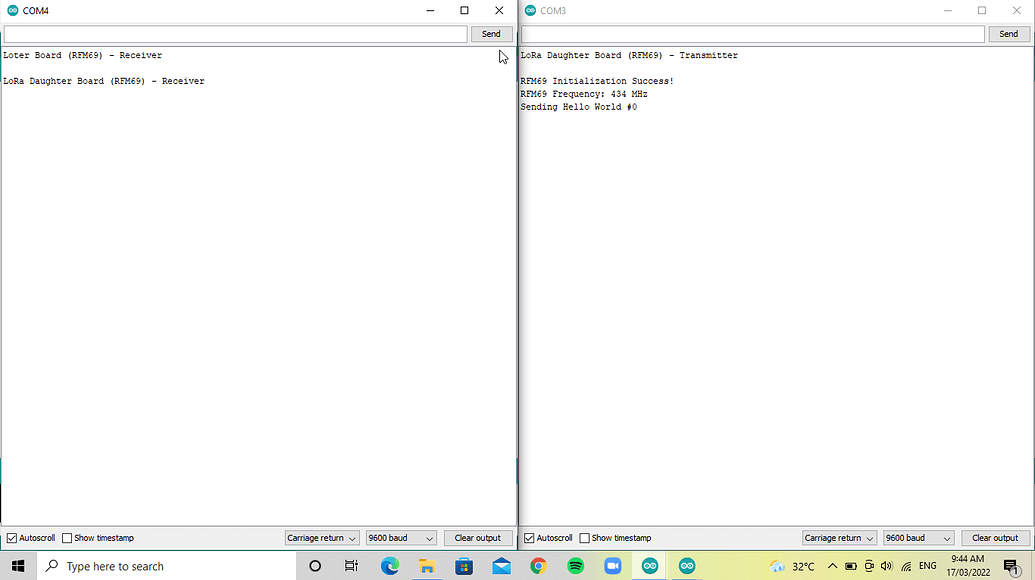 Code got stuck after initialization with RFM69 - Networking, Protocols, and Devices - Arduino Forum